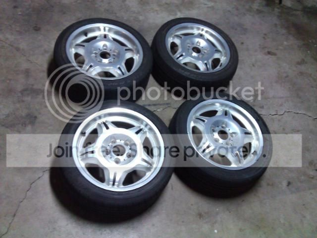 FS: Style 24 Forged Staggered E36 M3 LTW Wheels
