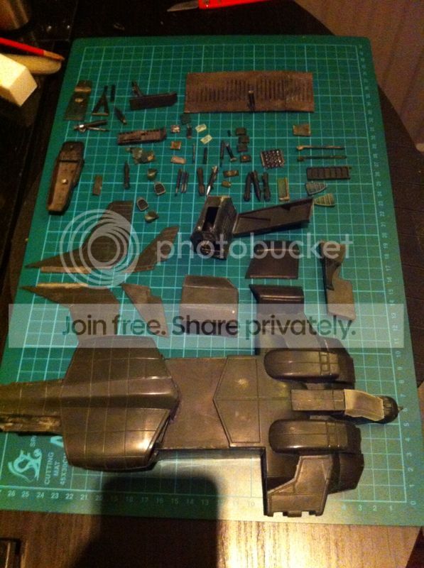 Halcyon Aliens 1:72 Dropship "Refurbishment" - Work In Progress - SF ...